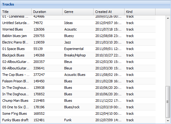ExtJS ListView Example - Gary Sieling